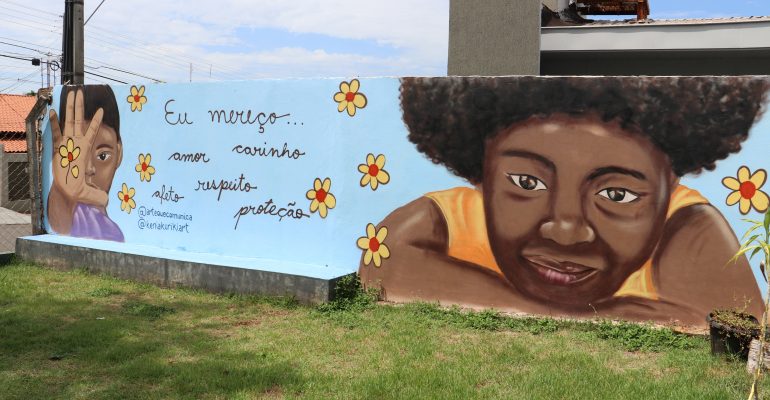 Projeto Arte que Comunica leva arte de rua aos muros de escola e CMEI ...